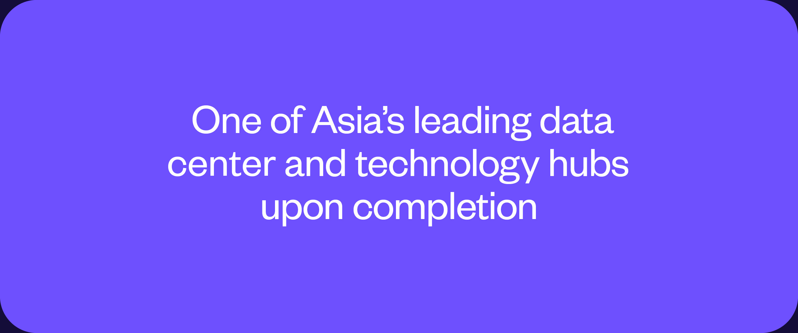 Data centers